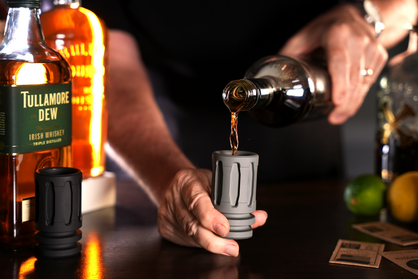 The Official Muzzleshot Shot Glass - Buy Today